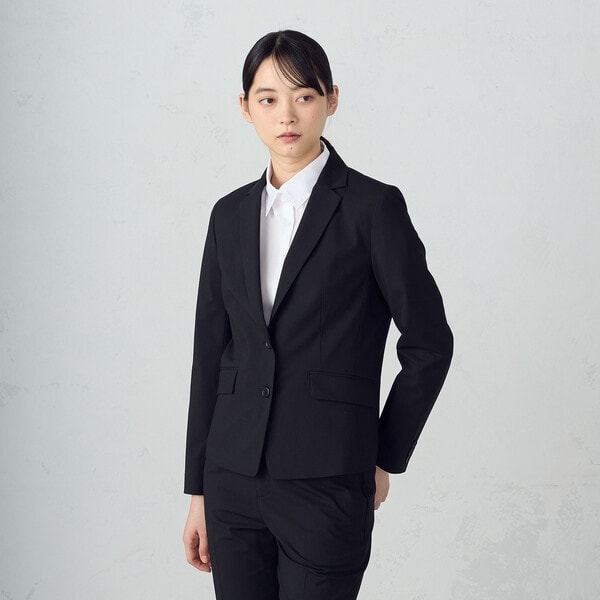 【NEW】コムサイズム（COMME CA ISM）/【セットアップ対応】SUPER−TEX ウール混トロピカルストレッチ テーラードジャケット