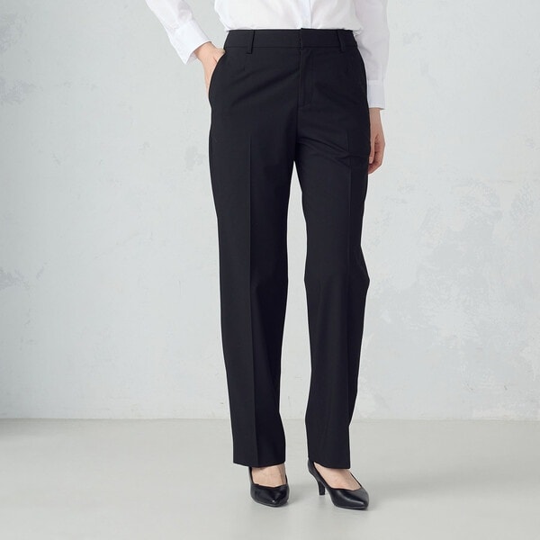 【NEW】コムサイズム（COMME CA ISM）/【セットアップ対応】SUPER−TEX ウール混トロピカル ストレッチパンツ