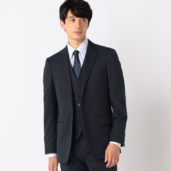 コムサイズム（COMME CA ISM）/【セットアップ対応】W/P ギャバ  ジャケット