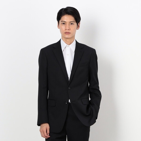 コムサイズム（COMME CA ISM）/【セットアップ対応】ポリエステル ウール ギャバ ジャケット