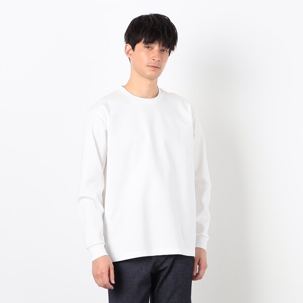 コムサイズム（COMME CA ISM）/シルキーポンチ 長袖Ｔシャツ