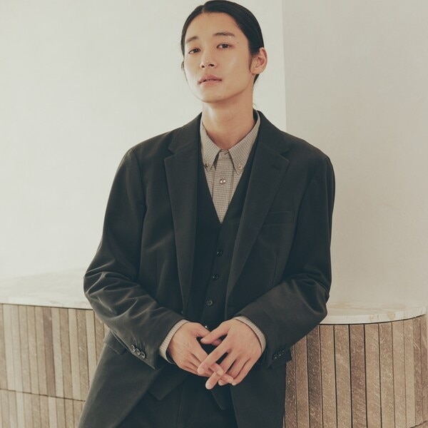 コムサイズム（COMME CA ISM）/【セットアップ対応】トリコットコーデュロイ ジャケット