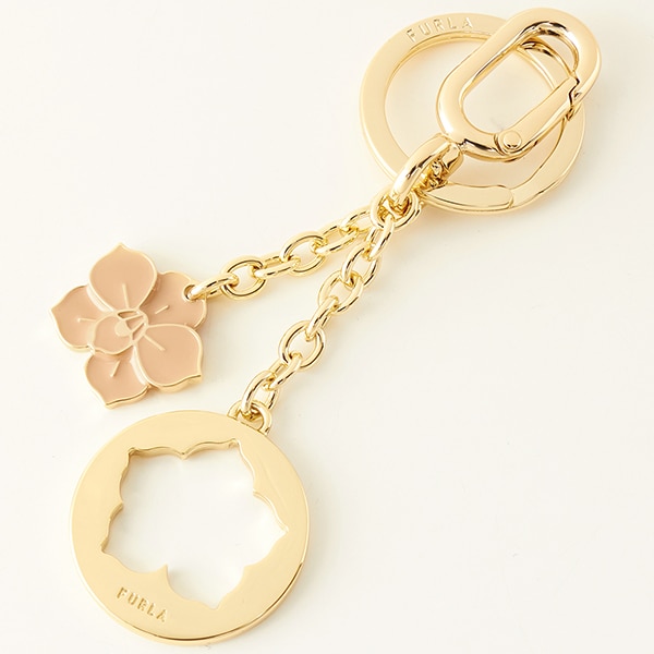 フルラ（FURLA）/FURLA CRYSTAL KEYRING ORCHIDEA