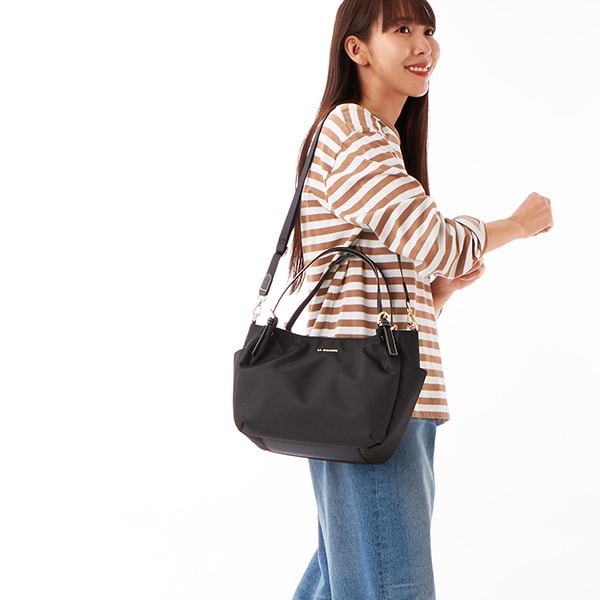ラ バガジェリー（LA BAGAGERIE）/ポリエステルキャンバス　2WAYミニトート