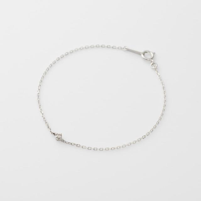 アガット（agete）/シルバーダイヤモンドブレスレット（0．03 ct）の通販はau PAY マーケット - Brand Square by OIOI （ブランドスクエアbyマルイ ...