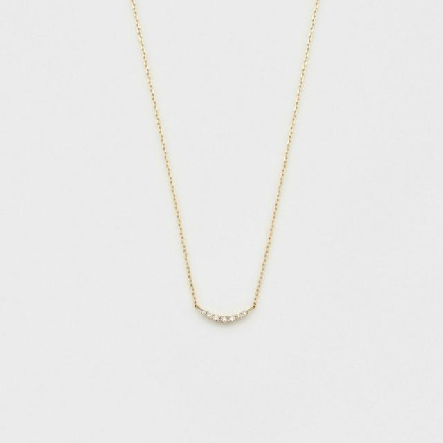 アガット（agete）/K10ダイヤモンドネックレス