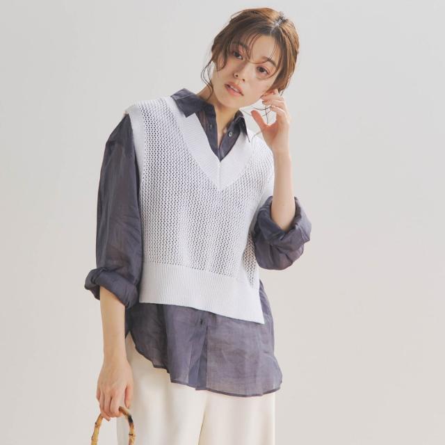 ドロワットロートレアモン（Droite lautreamont）/メッシュベスト≪手洗い可能≫