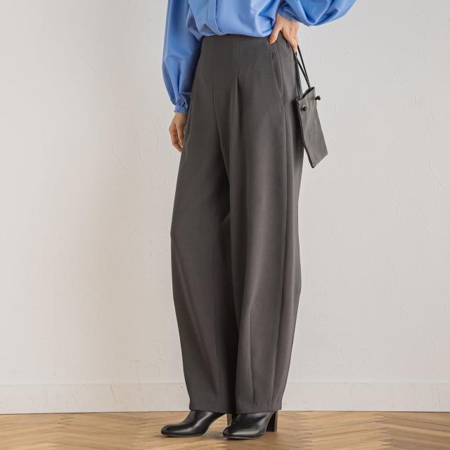 ドロワットロートレアモン（Droite lautreamont）/【カタログ掲載】ダブルクロスバルーンパンツ