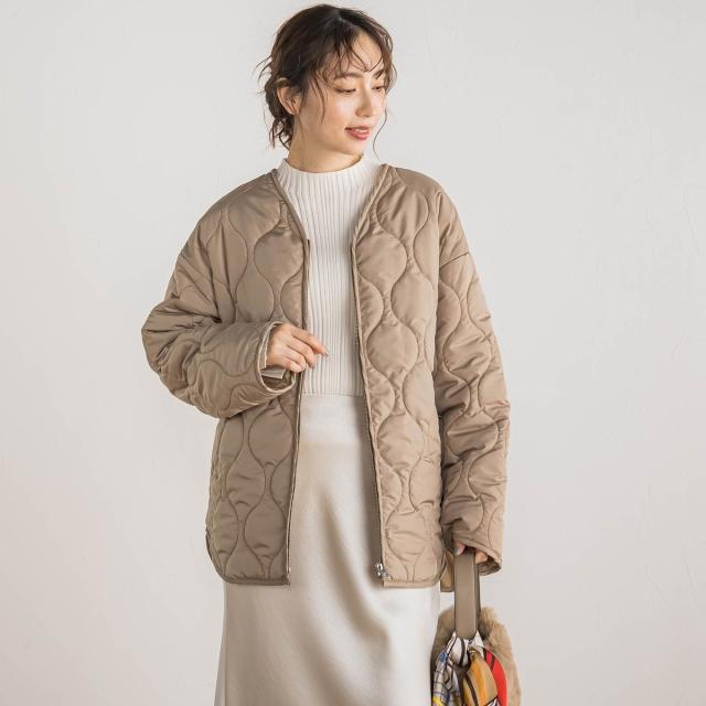 ドロワットロートレアモン（Droite lautreamont）/50dエコペットコンフォータス中綿ブルゾン≪洗濯機で洗える≫