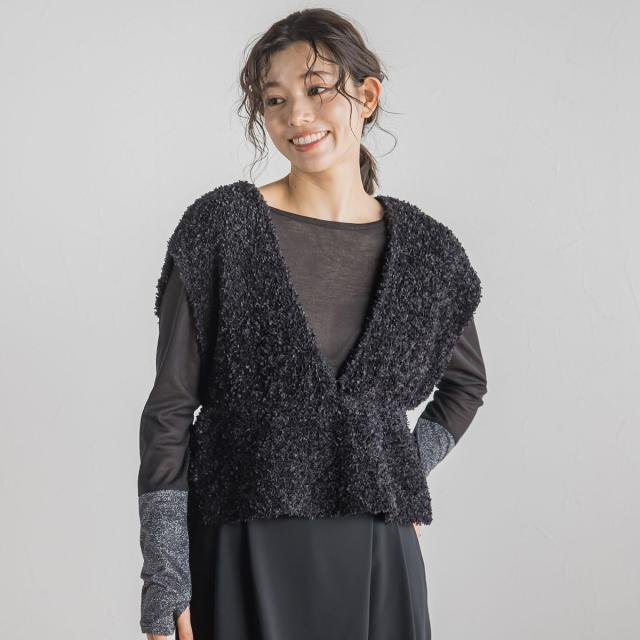 ドロワットロートレアモン（Droite lautreamont）/バタフライヤーンビスチェ≪手洗い可能≫