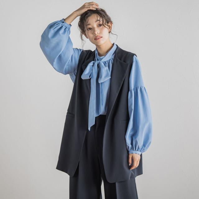 ドロワットロートレアモン（Droite lautreamont）/ミリオーネダブルクロスジレ≪手洗い可能≫