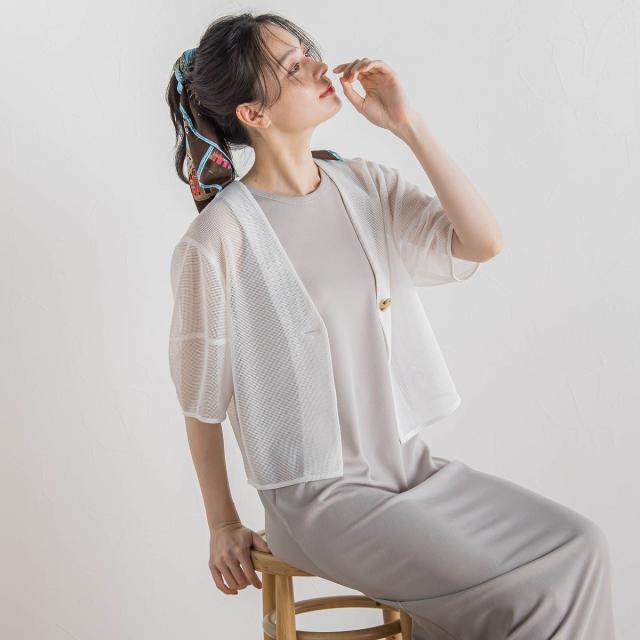 ドロワットロートレアモン（Droite lautreamont）/メッシュジャケット≪洗濯機で洗える≫