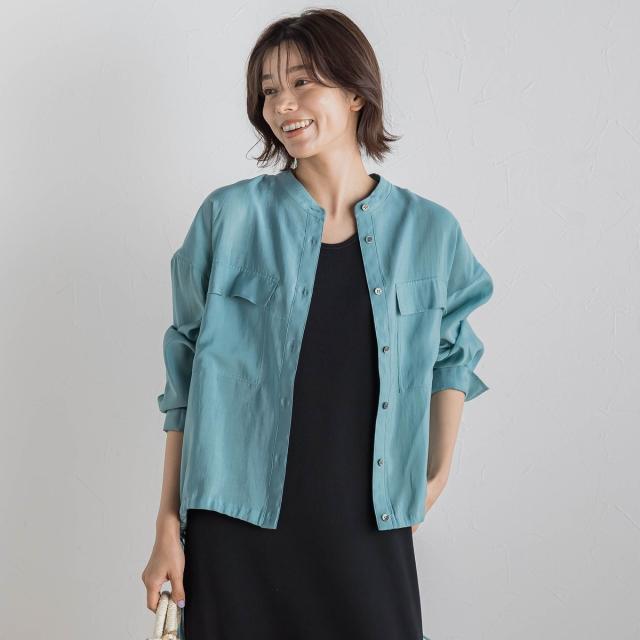 ドロワットロートレアモン（Droite lautreamont）/セミシアードロストシャツ≪手洗い可能≫