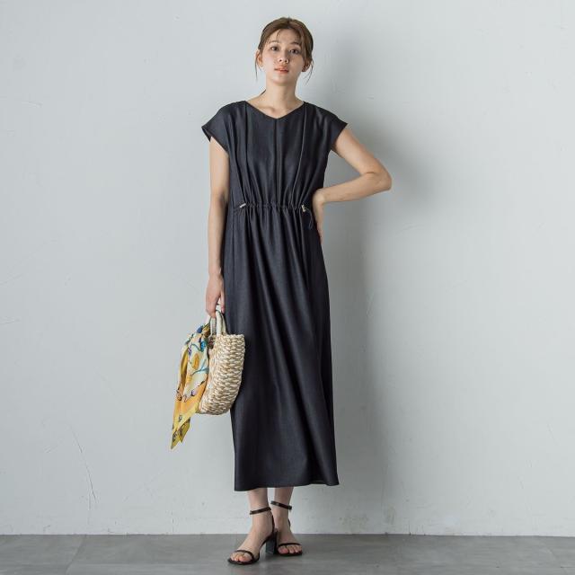 ドロワットロートレアモン（Droite lautreamont）/【WEB限定】R/Tデニムワンピース≪手洗い可能≫
