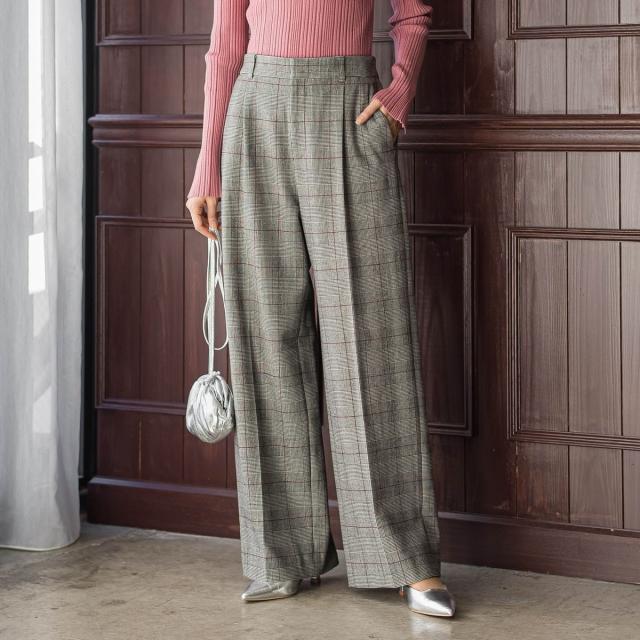 ドロワットロートレアモン（Droite lautreamont）/【新色追加】両面起毛ストレッチパンツ≪洗濯機で洗える≫