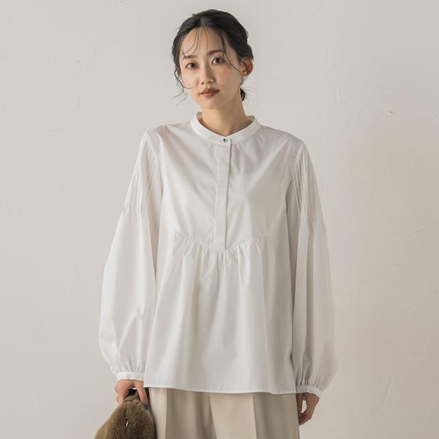 ドロワットロートレアモン（Droite lautreamont）/TCタイプライターブラウス≪洗濯機で洗える≫