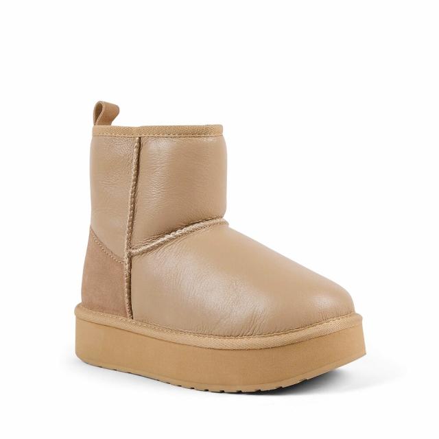 エミュオーストラリア（EMU Australia）/【EMU】エミュ 25秋冬新作  Stinger Mini Flatform Leather