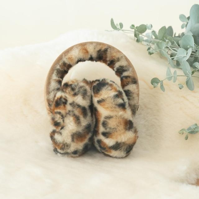 エミュオーストラリア（EMU Australia）/【EMU】エミュ 25秋冬新作  Angahook Leopard Earmuff