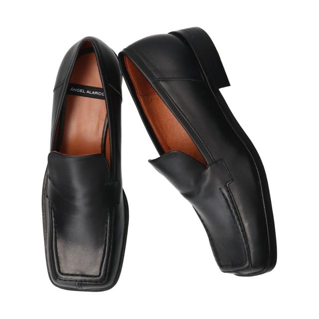 アンヘル アラルコン（ANGEL ALARCON）/ANGEL ALARCON◆2cmヒール◆スクエアトウモカスリッポン