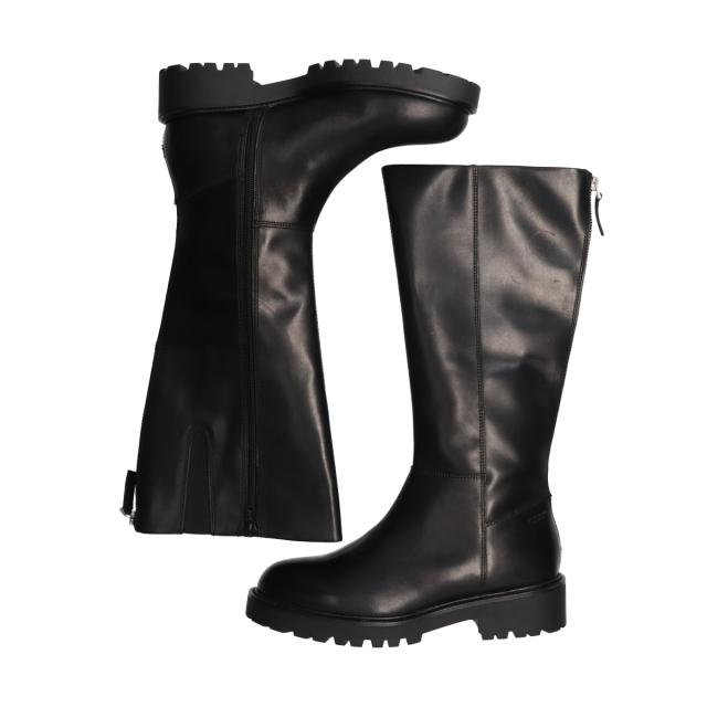 バガボンド（VAGABOND）/VAGABOND◆4cmヒール◆ラウンドトウバックジップロングブーツ