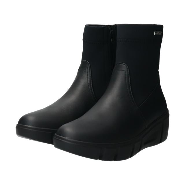 ブソラ（bussola）/bussola ブソラ◆5．5cmヒール◆防水ストレッチショートブーツ