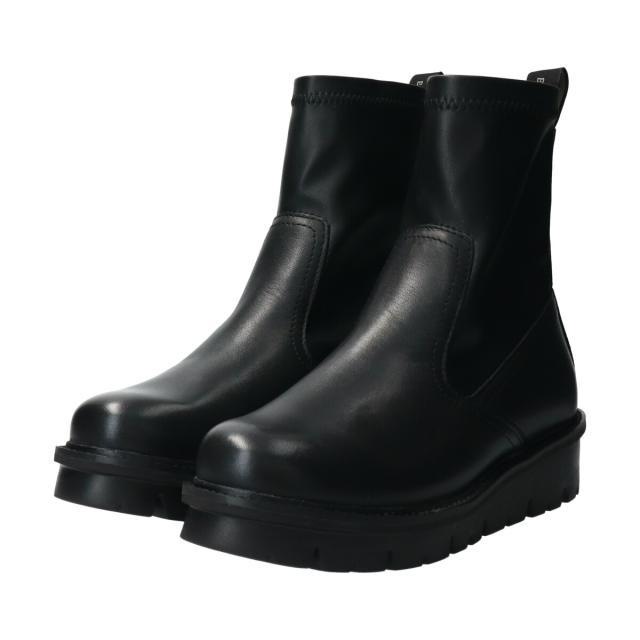 ブソラ（bussola）/bussola ブソラ◆4．5cmヒール◆撥水ストレッチショートブーツ