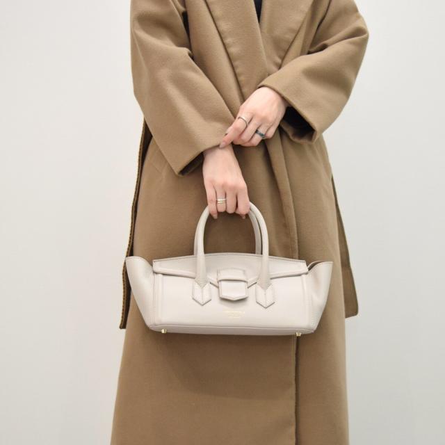 クリスチャンヴィラ（CHRISTIAN VILLA）/CHRISTIAN VILLA◆レザーワイドハンドバッグ