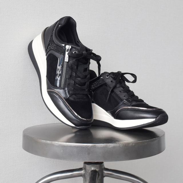 タマリス（TAMARIS）/Tamaris◆6cmヒール◆サイドジップ6cmヒールスニーカー