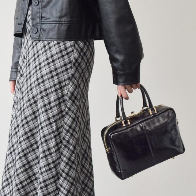 クリスチャンヴィラ（CHRISTIAN VILLA）/CHRISTIAN VILLA◆センターシームハンドバッグ