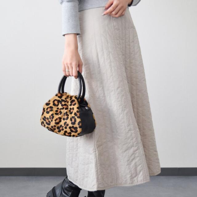 アンドレアカルドネ（Andrea Cardone）/Andrea Cardone◆異素材コンビハンドバッグ