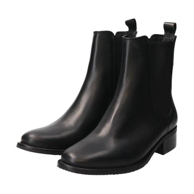 コルソローマ（CORSO ROMA 9）/CORSO ROMA 9◆3．5cmヒール◆ラウンドトウベーシックサイドゴアブーツ