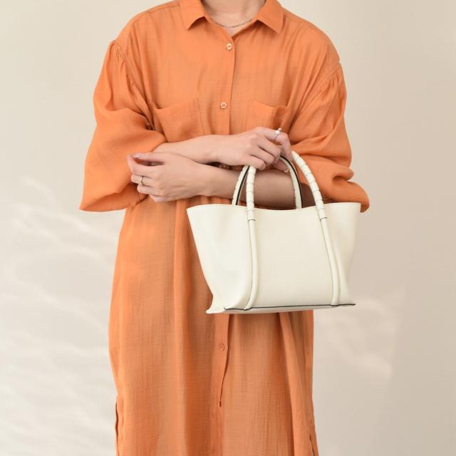 ロリステッラ（LORISTELLA）/LORISTELLA◆シュリンクレザーミディアムサイズバッグ