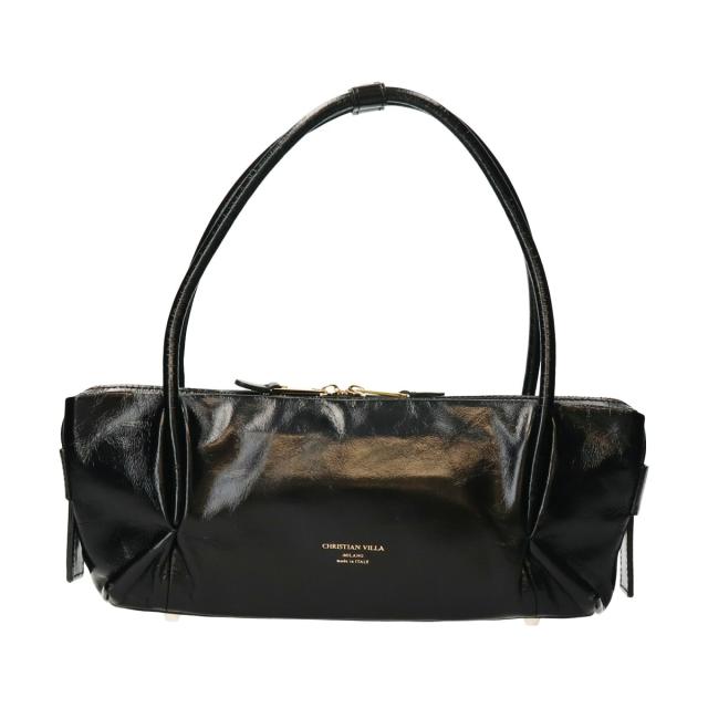 クリスチャンヴィラ（CHRISTIAN VILLA）/CHRISTIAN VILLA◆横長レザーハンドバッグ