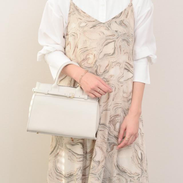 クリスチャンヴィラ（CHRISTIAN VILLA）/CHRISTIAN VILLA◆ミディアムサイズレザーハンドバッグ