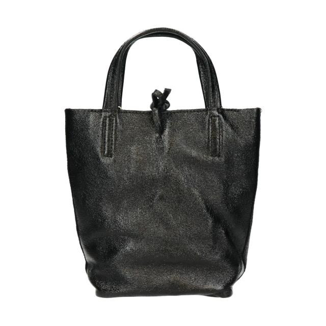 アンドレアカルドネ（Andrea Cardone）/Andrea Cardone◆メタリックレザーミニトートバッグ