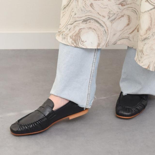 インターショシュール（INTER−CHAUSSURES）/INTER−CHAUSSURES◆1．5cmヒール◆ラウンドトウベーシックローファー