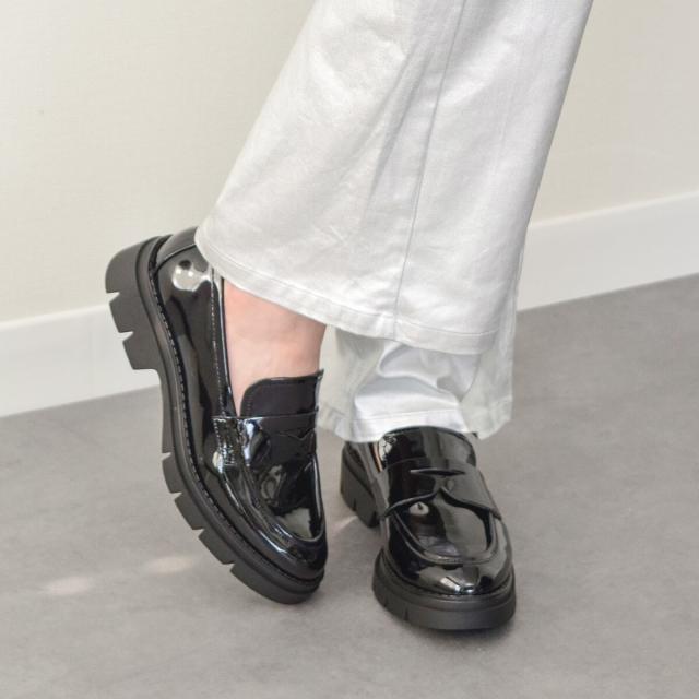 タマリス（TAMARIS）/Tamaris◆4cmヒール◆ボリュームソールローファー