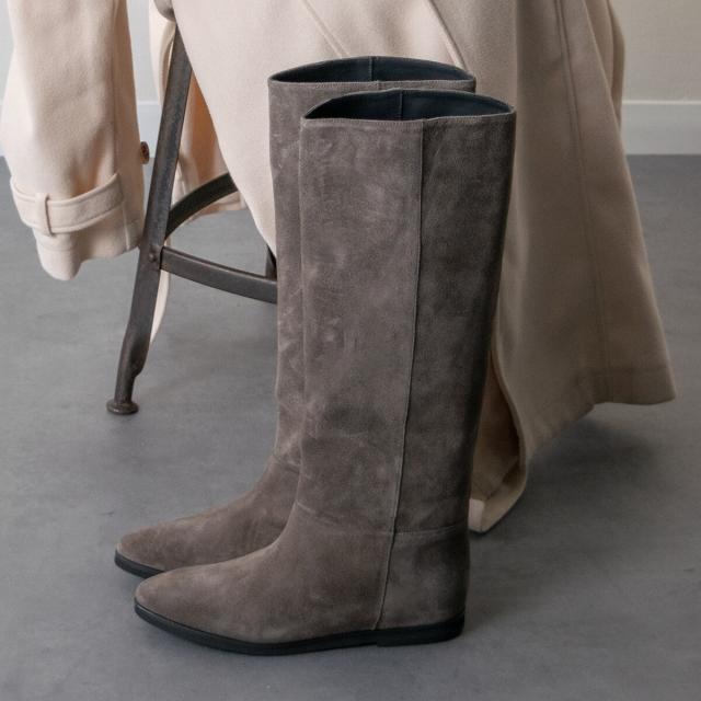 コルソローマ（CORSO ROMA 9）/CORSO ROMA 9◆1．5cmヒール◆セミルーズフィットインヒールロングブーツ