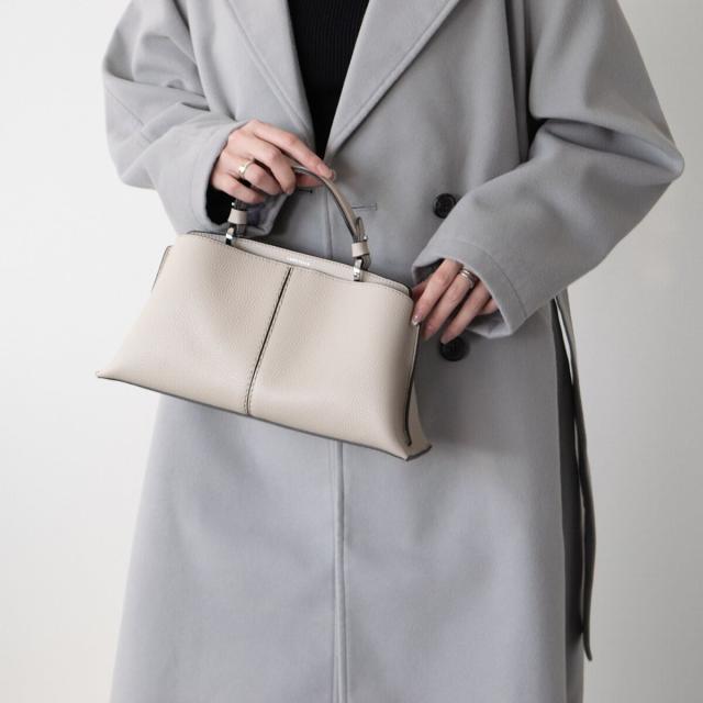 ロリステッラ（LORISTELLA）/LORISTELLA◆レザーハンドルセンターシームハンドバッグ