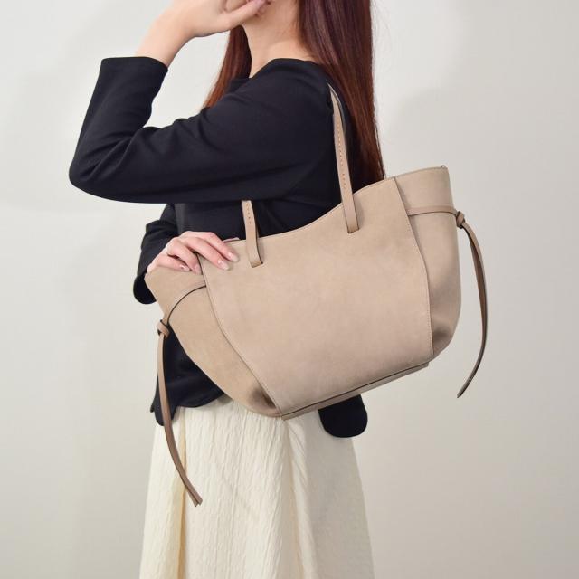 ロリステッラ（LORISTELLA）/LORISTELLA◆レザーコンビトートバッグ