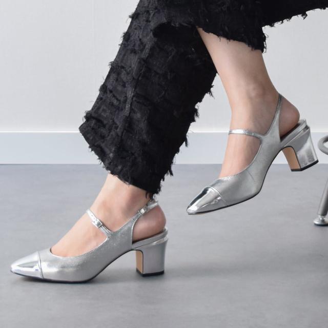 カラーノ（CARRANO）/CARRANO◆6．5cmヒール◆ワンストラップバックバンドパンプス