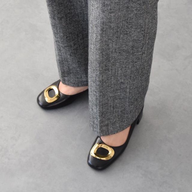 【NEW】アンヘル アラルコン（ANGEL ALARCON）/ANGEL ALARCON◆3cmヒール◆ローヒールオーナメントパンプス