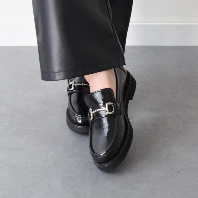 【NEW】パスクッチ（PASCUCCI）/PASCUCCI◆2．7cmヒール◆ラウンドトウビットローファー