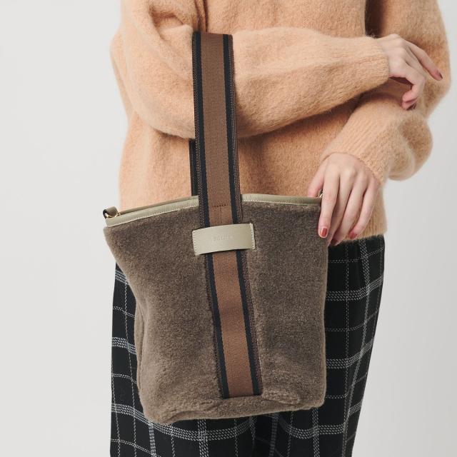 ビューティー＆ユース ユナイテッドアローズ（BEAUTY&YOUTH）/【別注】＜Folna＞フェイクムートン ワンショルダーバッグ