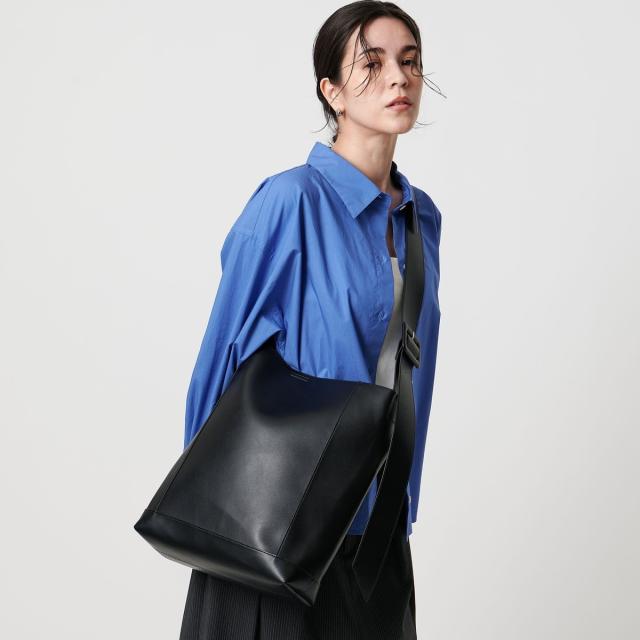 ビューティー＆ユース ユナイテッドアローズ（BEAUTY&YOUTH）/ソフト ワイドベルト ビッグ ショルダーバッグ 2