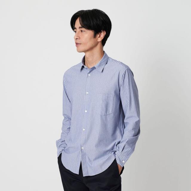 ビューティー＆ユース ユナイテッドアローズ（BEAUTY&YOUTH）/クイック ストレッチ ストライプ レギュラー シャツ SLIM型