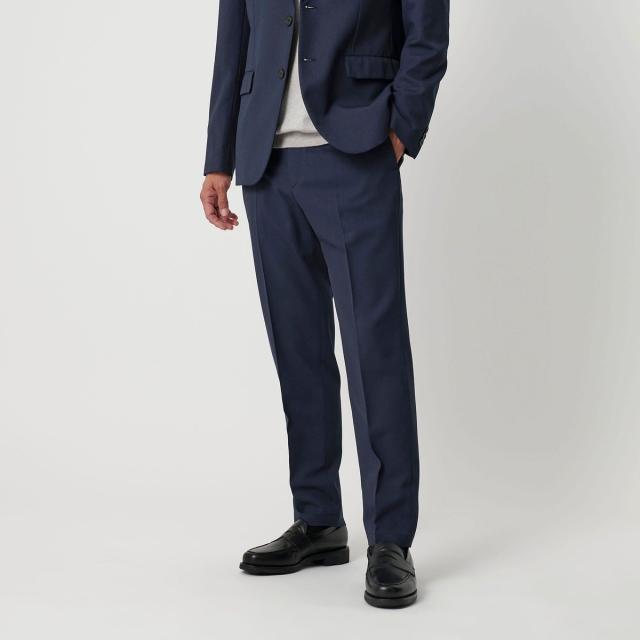 ビューティー＆ユース ユナイテッドアローズ（BEAUTY&YOUTH）/ピンヘッド ポリエステル ノープリーツ スリムパンツ セットアップ対応可能