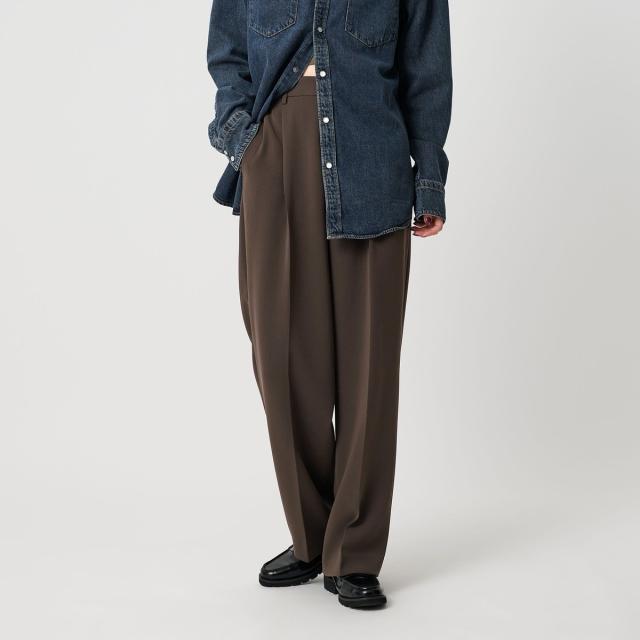 ビューティー＆ユース ユナイテッドアローズ（BEAUTY&YOUTH）/タックワイドストレートパンツ ウォッシャブル