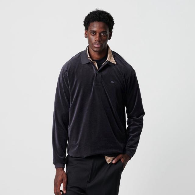 ビューティー＆ユース ユナイテッドアローズ（BEAUTY&YOUTH）/＜LACOSTE for BEAUTY&YOUTH＞ ベロア ポロシャツ