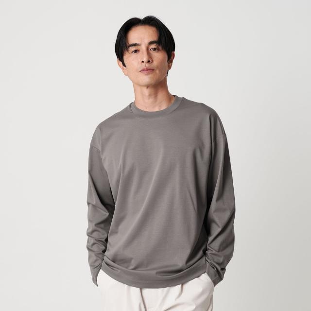 ビューティー＆ユース ユナイテッドアローズ（BEAUTY&YOUTH）/プラチナ ポンチ クルーネック カットソー 抗菌防臭